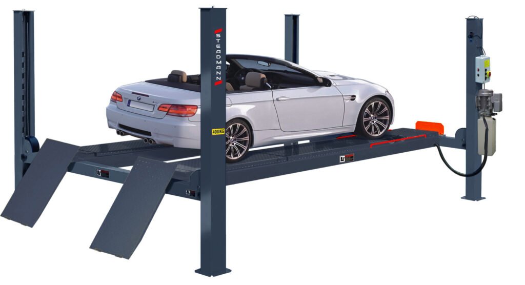 Steadmann 4 post wheel alignment lift 4000kg - TyreGo