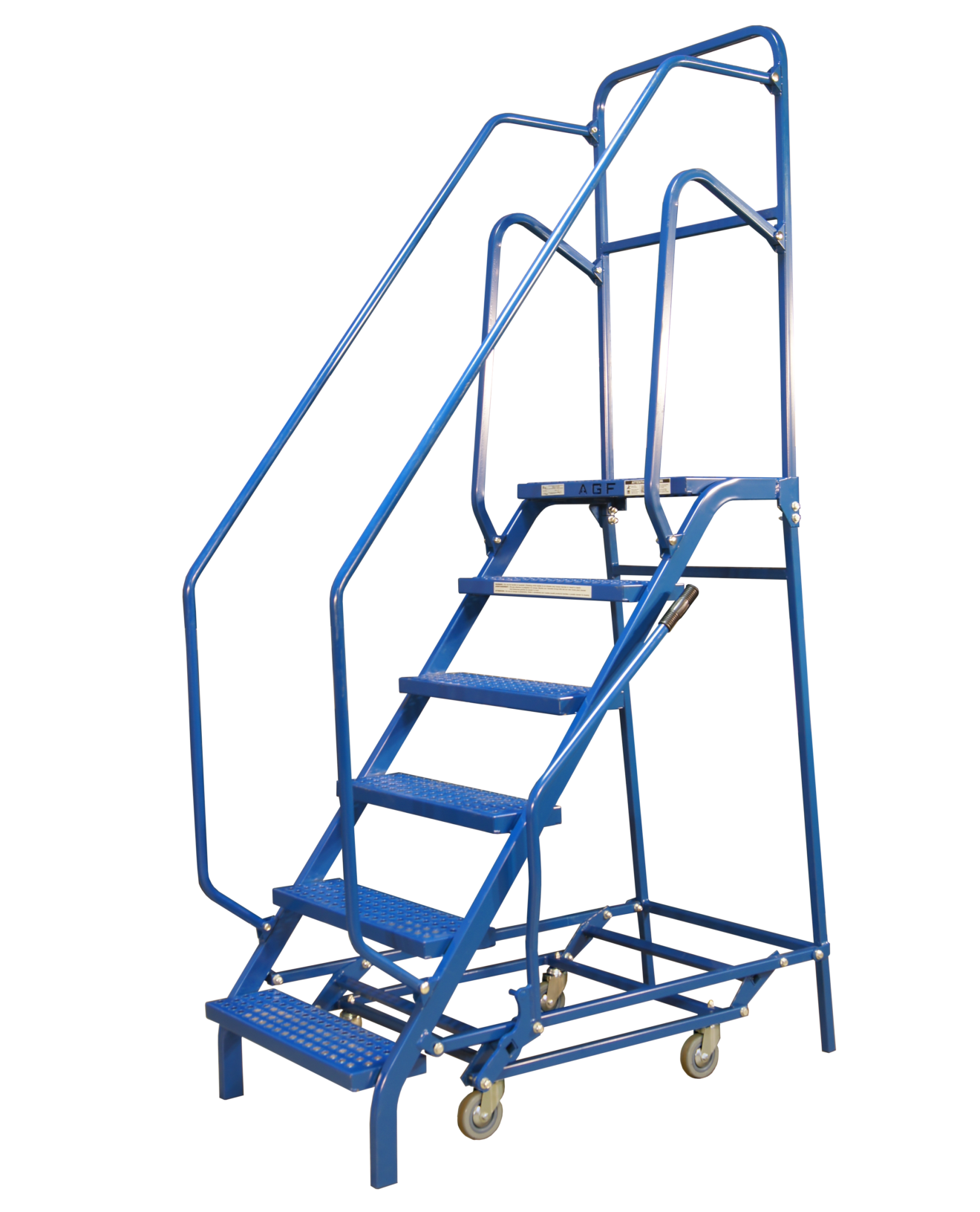 6-Step mobile ladder for tyre racks - TyreGo